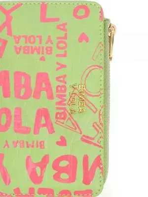 Bimba Y Lola Zip Print Wallet