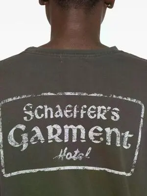 SCHAEFFER'S GARMENT HOTEL Logo-print T-shirt