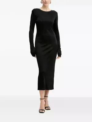 Women's Long Sleeve Midi Dresses