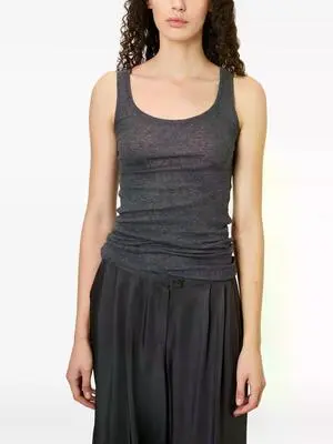 American Vintage Massachusetts Round-neck Vest - Grey