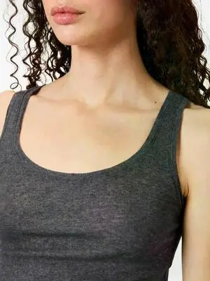 American Vintage Massachusetts Round-neck Vest - Grey