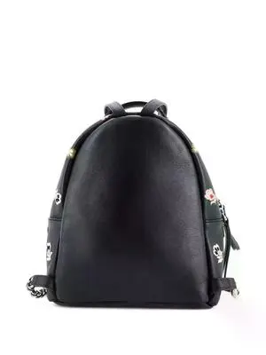 Fendi By The Way Embroidered Leather Mini Backpack
