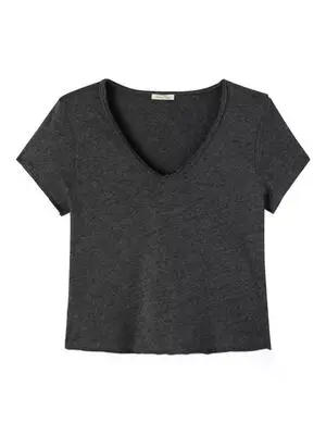 American Vintage Sonoma V-neck T-shirt - Grey