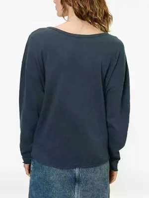 American Vintage Sonoma Long-sleeve Top - Blue