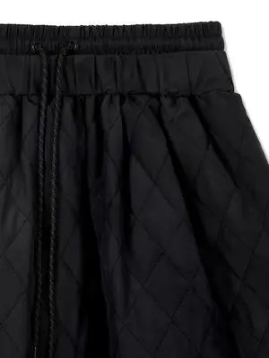 STUDIO TOMBOY Diamond-quilted Skirt - Black