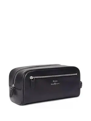 Polo Ralph Lauren Logo-detail Wash Bag - Black