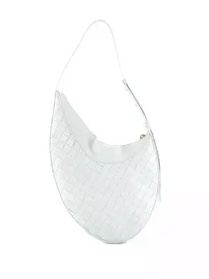 Bottega Veneta Intrecciato Nappa Small Shoulder Bag - Blue