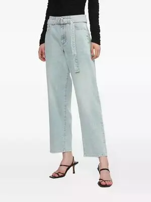 Proenza Schouler White Label Belted Jeans