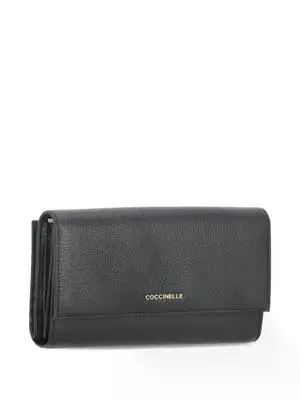 COCCINELLE Leather Flap Wallet