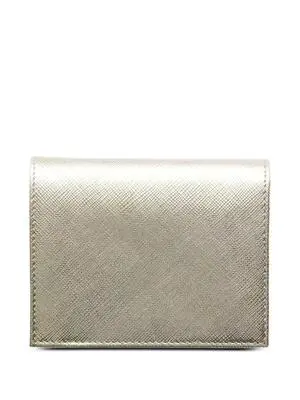 Prada Small Triangle-logo Leather Wallet