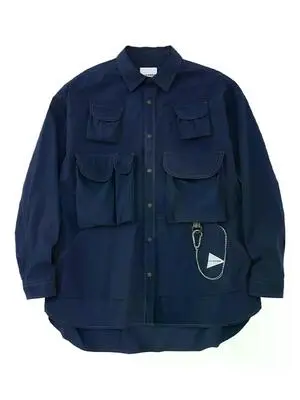 AND WANDER Multi Pocket Shirt