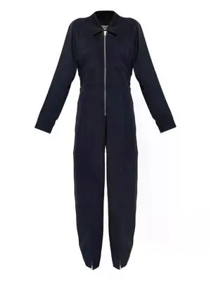 Victoria Beckham Zip-fastening Jumpsuit - Blue