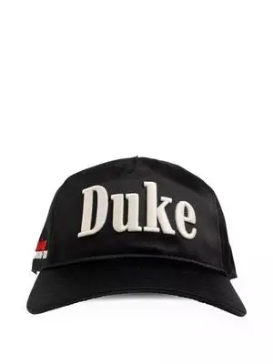 DUKE + DEXTER Logo-embroidered Baseball Cap - Black
