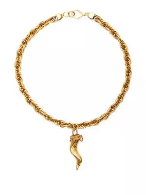 Silvia Tcherassi Narumi Charm Chain Necklace - Gold