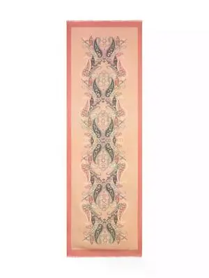 Etro Paisley-jacquard Scarf - Neutrals