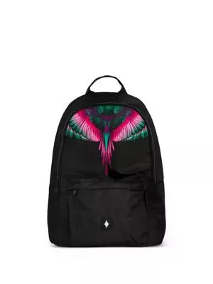 COUNTY OF MILAN Wings-print Backpack - Black