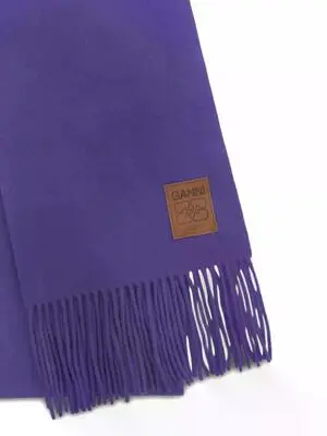 GANNI Fringed Scarf