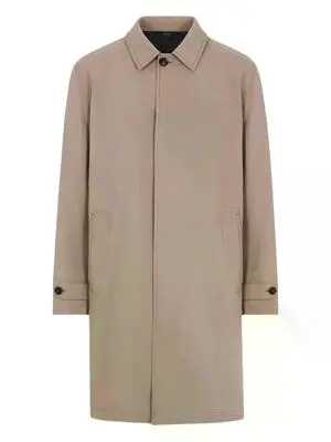 Brioni Performa Collared Long Coat