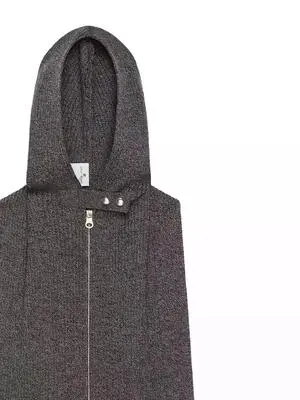 COURREGES Zip-up Hooded Vest