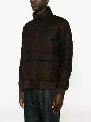 MONTECORE Padded Wool Jacket With Pockets