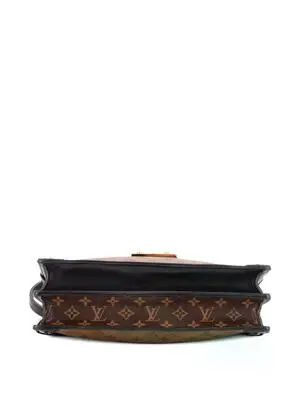 LOUIS VUITTON Trunk Reverse Monogram Canvas Clutch - Brown
