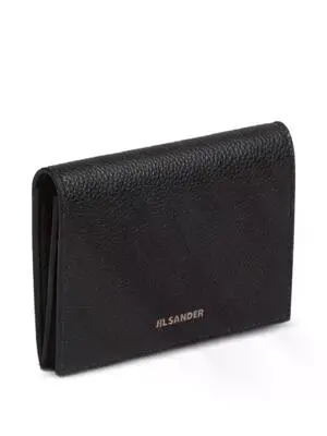 JIL SANDER Logo-print Calfskin Card Holder