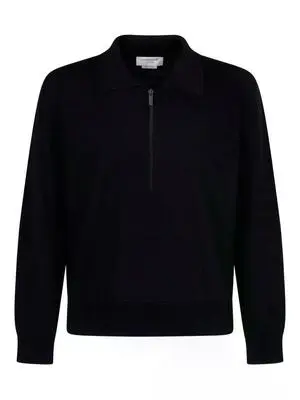 Thom Browne Half-zip Sweater - Black