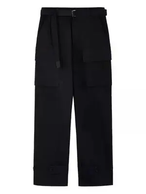 Sacai Side-pockets Belted Trousers
