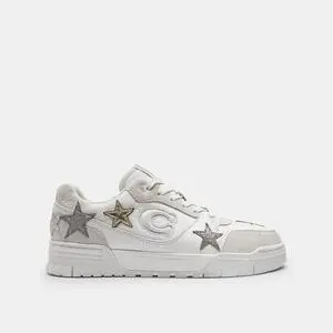 COACH Soho Sneaker With Stars - Optic White Multi