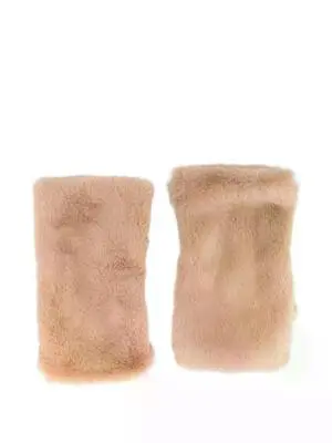 ALPO Faux-fur Gloves - Neutrals