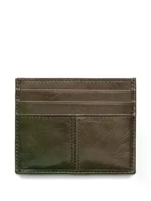 Prada Triangle-logo Leather Card Holder