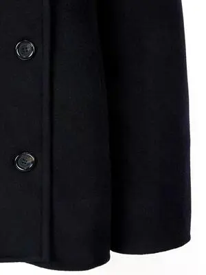 STUDIO TOMBOY Double-breasted Pea Coat - Blue