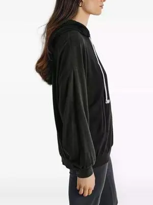 American Vintage Ypawood Zip-up Hoodie - Black
