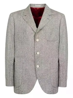 Brunello Cucinelli Herringbone Blazer