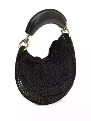 Chloé Raffia Mini Bag - Black