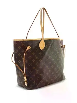 LOUIS VUITTON Neverfull Monogram Canvas Mm Tote Bag - Brown
