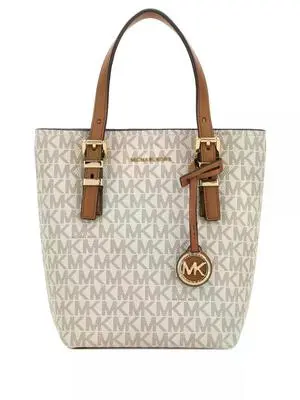 Michael Kors Printed Tote Bag Neutrals