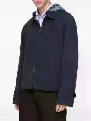 Burberry Reversible Zip-up Jacket - Blue