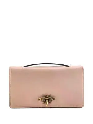 Dior Bee Leather Clutch Bag