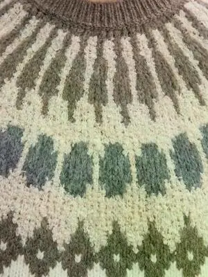 Marc O'polo Patterned Round-neck Sweater