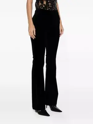 GOLDEN GOOSE Cotton Velvet Flared Trousers