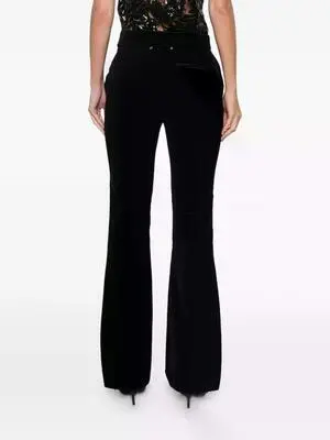 GOLDEN GOOSE Cotton Velvet Flared Trousers