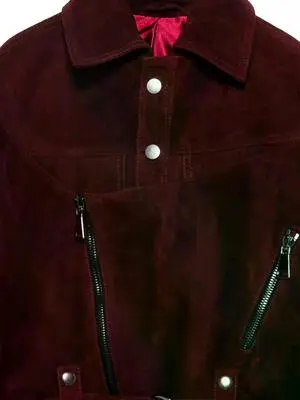 MANOKHI Suede Zip Jacket