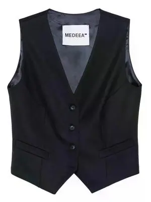 MEDEEA Button-front Waistcoat