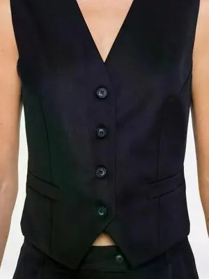 MEDEEA Button-front Waistcoat