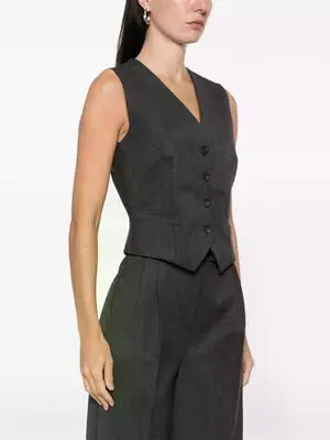 MEDEEA Button-front Waistcoat
