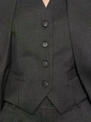 MEDEEA Button-front Waistcoat