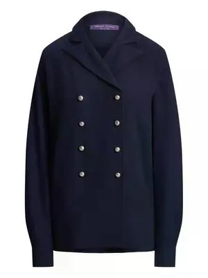 Ralph Lauren Double-breasted Terrel Shirt With Peak Lapels