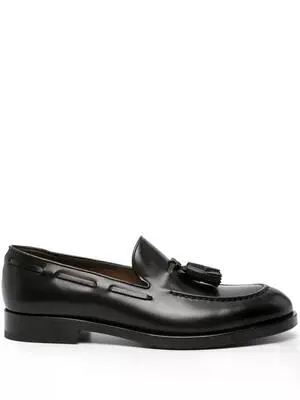 Fratelli Rossetti Brera Leather Loafers - Black