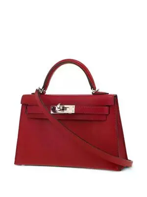 Hermès 2021 Kelly 20 Tote Bag - Red